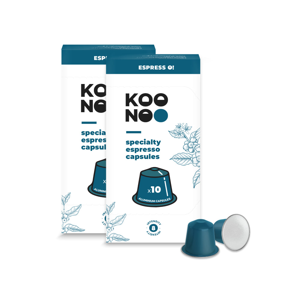 ESPRESSO CAPSULES X 20 – Koonoo Coffee